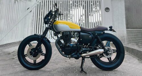 Project bike: Apache Customs Honda CB400T Brat | VISOR