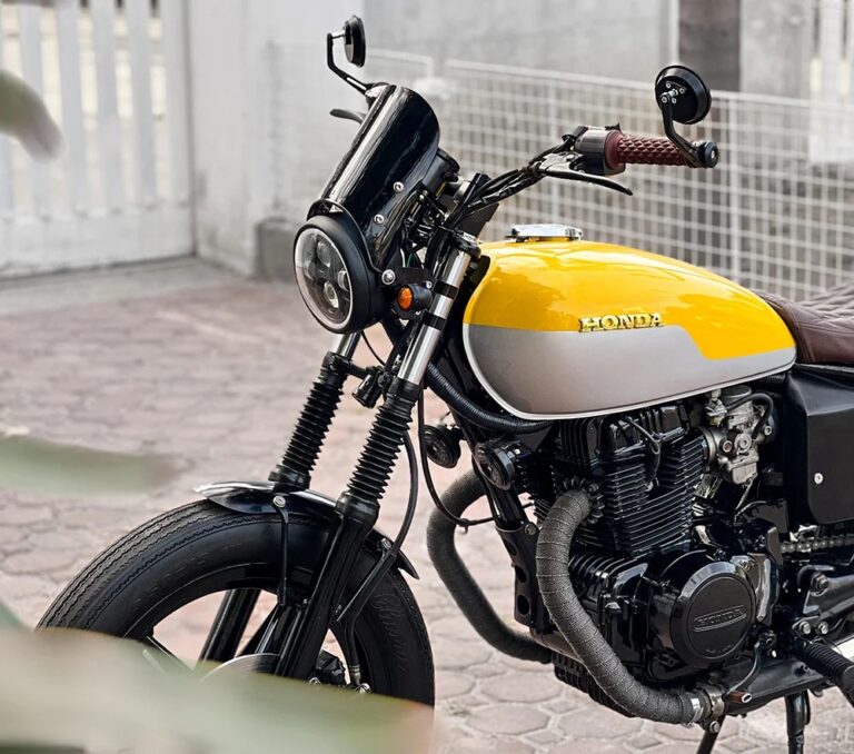 Project bike: Apache Customs Honda CB400T Brat | VISOR