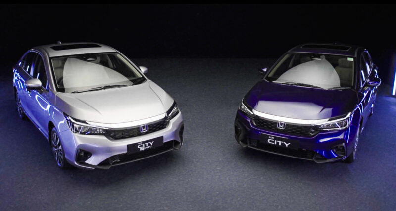 This is the refreshed 5th-generation Honda City
