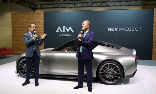 The AIM EV Sport 01 is a crazy Japanese electric car with Godzilla ...