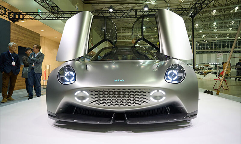The AIM EV Sport 01 is a crazy Japanese electric car with Godzilla ...