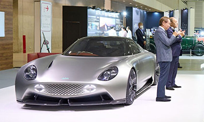 The AIM EV Sport 01 is a crazy Japanese electric car with Godzilla ...