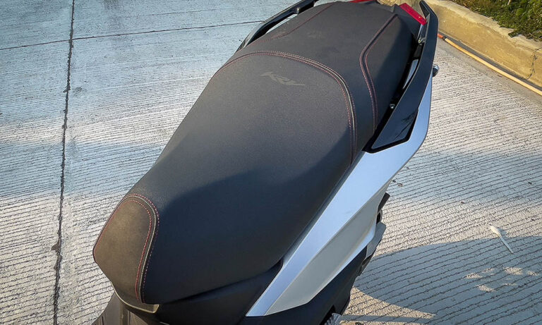 The Kymco KRV 180i is a standout from the crop of scooters | VISOR