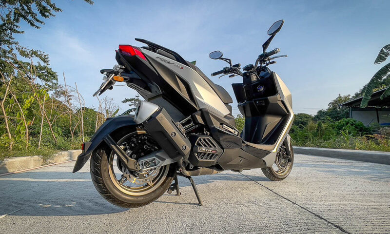 The Kymco KRV 180i is a standout from the crop of scooters | VISOR