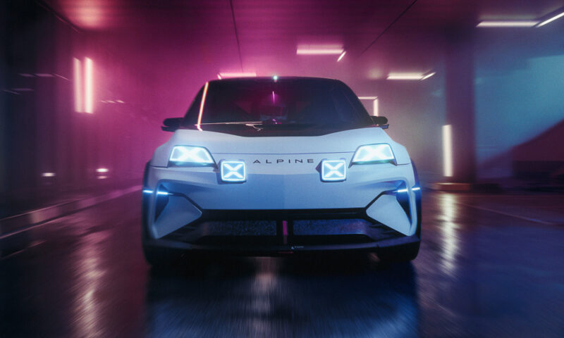 Alpine unveils its idea of an electric urban sports car | VISOR