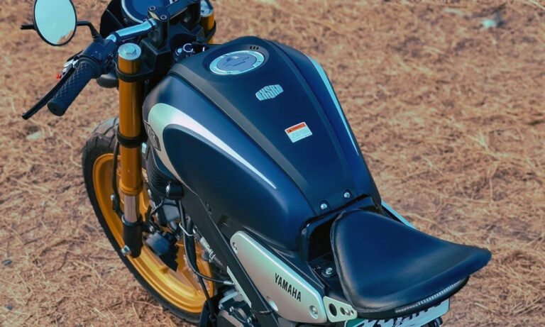 Barako Custom turns the Yamaha XSR155 into a bobber