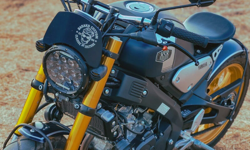 Barako Custom turns the Yamaha XSR155 into a bobber