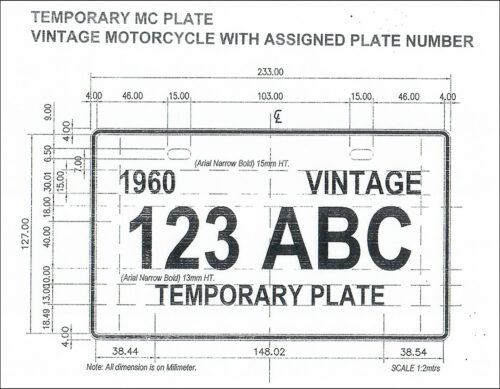How temporary license plates are supposed to look like, according to ...