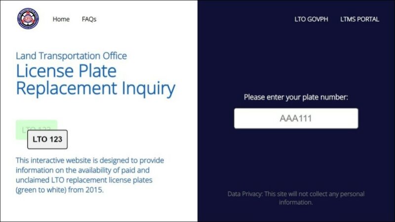 This website (apparently) tells you the status of your replacement ...