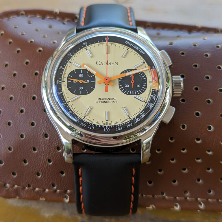 The Cadisen C8212M is a mechanical chronograph that won’t break the ...