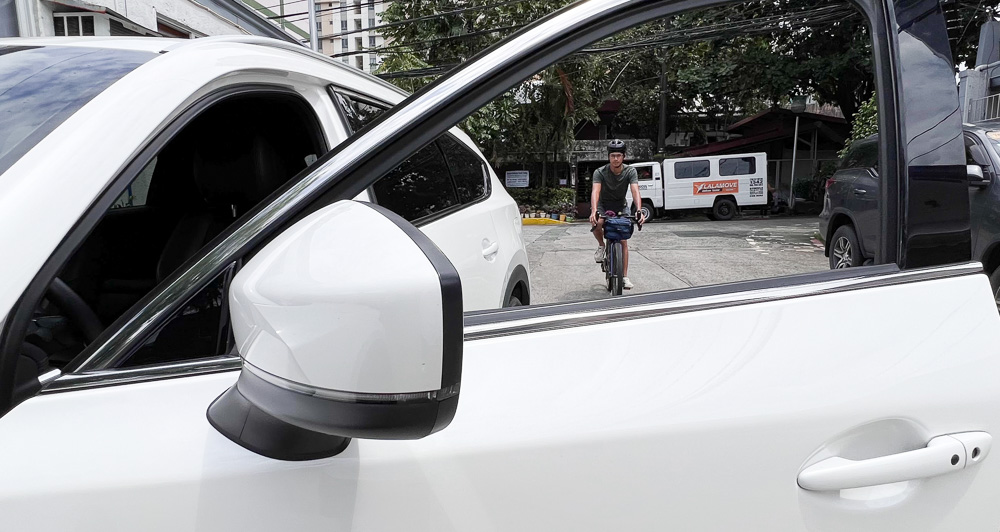 Practice opening your doors using the ‘Dutch Reach’ method | VISOR