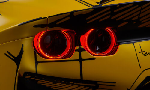 This Ferrari 812 Competizione is a rolling design sketch made for ...