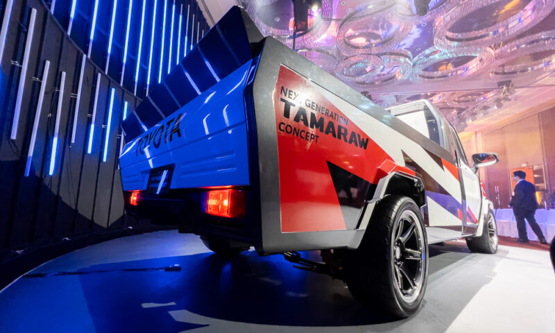 Toyota PH flaunts Tamaraw concept vehicles during company’s 35th ...