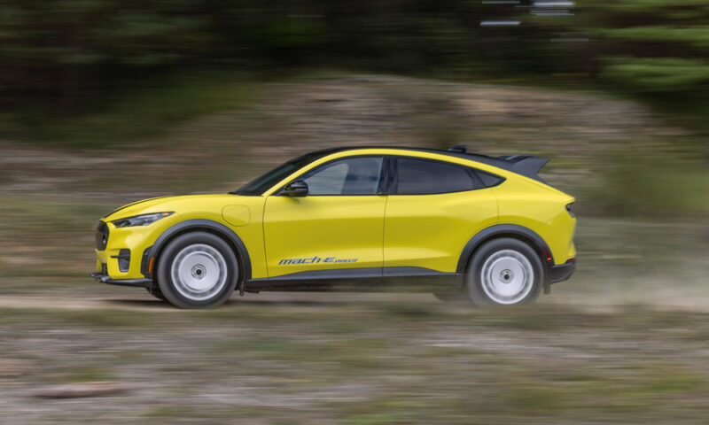 The Ford Mustang joins the off-road trend with super quick Mach-E Rally ...