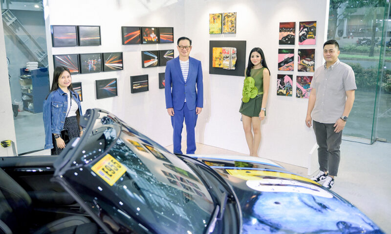 The Autohub x Cloud Gray art collab is happening now at Mini BGC ...