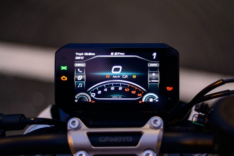 The CFMoto 450NK has large presence for a small price | VISOR