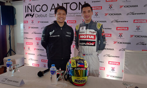 Iñigo Anton will make his Formula 4 South East Asia Championship debut ...