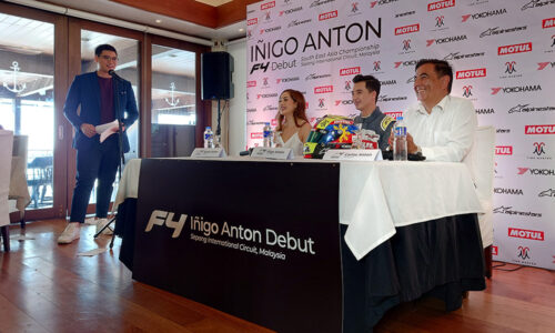 Iñigo Anton will make his Formula 4 South East Asia Championship debut ...