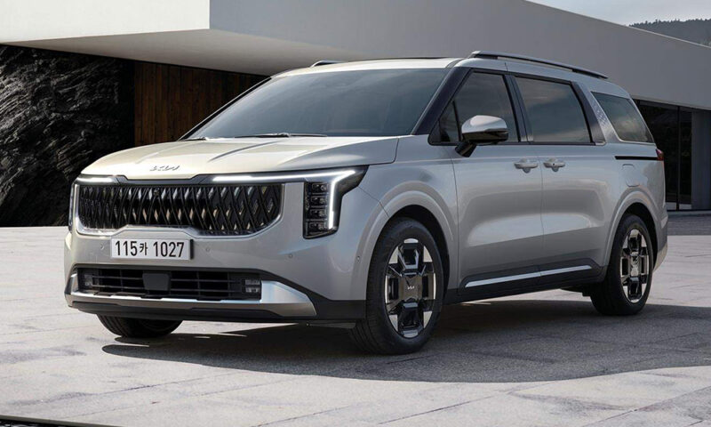 The updated Carnival gets Kia’s new corporate face | VISOR