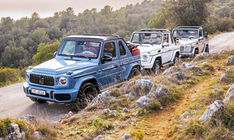 This Mercedes-Benz G-Wagon Convertible is super rare and super ...