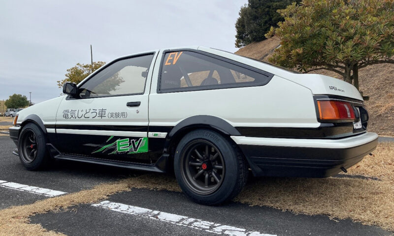 Get a chance to drive the Toyota Corolla Levin AE86 EV (if you live in Japan) | VISOR