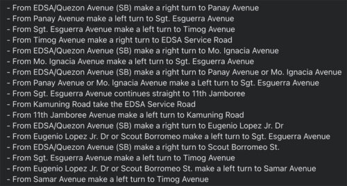Southbound section of EDSA-Kamuning Flyover to partially close on May 1 ...