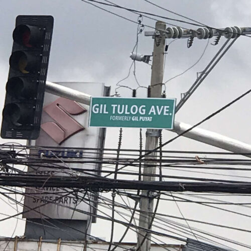 Did Makati just change Gil Puyat to Gil Tulog Avenue? | VISOR