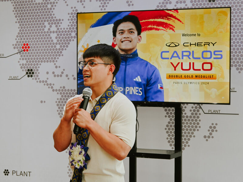Chery makes sure Carlos Yulo won’t be a one-car guy | VISOR