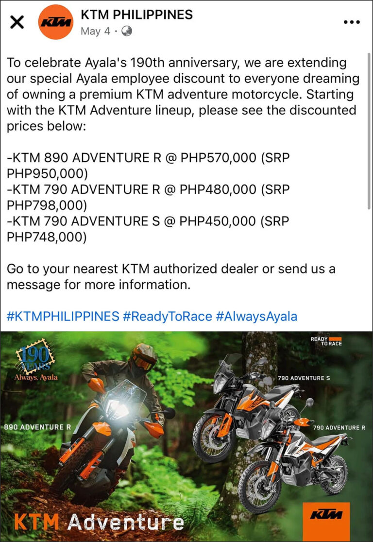 End of an era: KTM PH changes distributors | VISOR