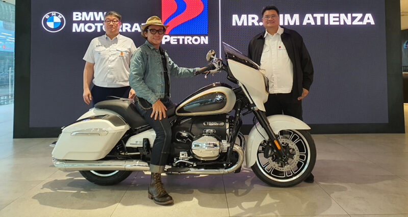 Kim Atienza to ride the BMW R18 B as BMW Motorrad and Petron ambassador ...
