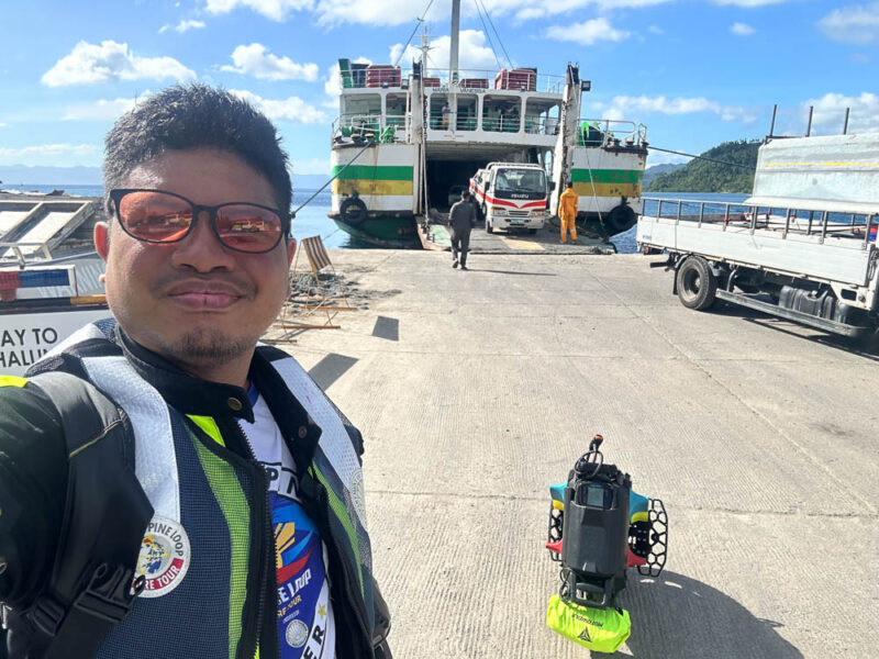This man did a Philippine Loop Adventure Tour…on an electric unicycle ...