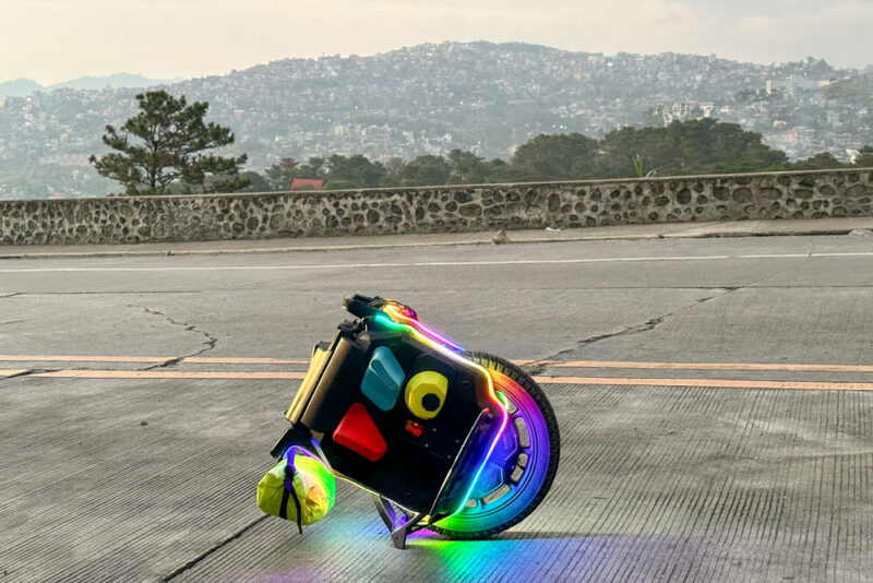 This man did a Philippine Loop Adventure Tour…on an electric unicycle ...