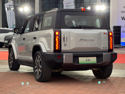 The Jaecoo EJ6 is a boxy, fully electric SUV | VISOR