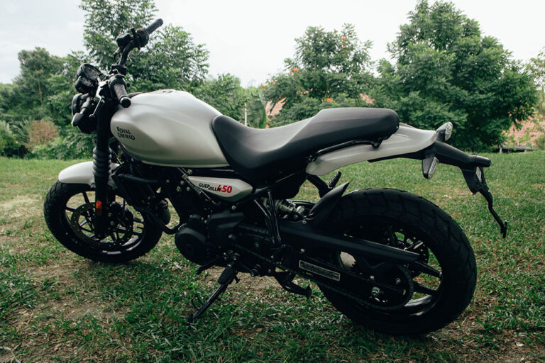 We ride the Royal Enfield Guerrilla 450 | VISOR