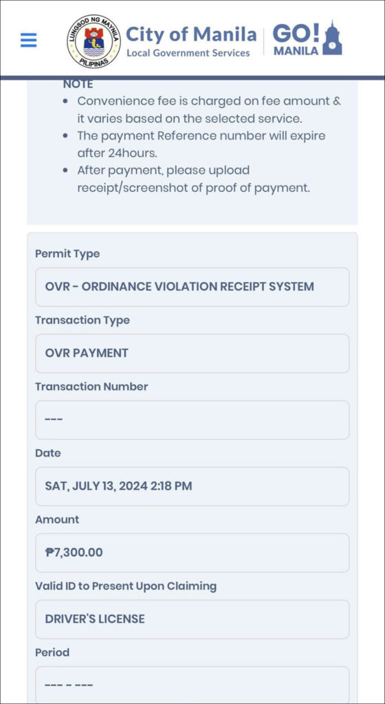 Readers sent us guide on how to contest huge Go Manila penalties | VISOR