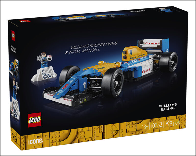 Lego Icons recreates Nigel Mansell’s Williams FW14B | VISOR