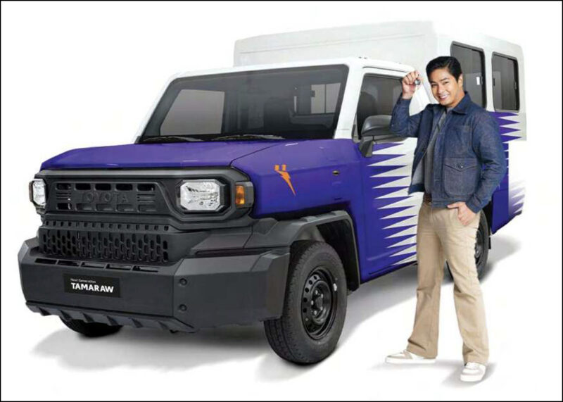 Gasoline, short-wheelbase Toyota Tamaraw variants are now available | VISOR