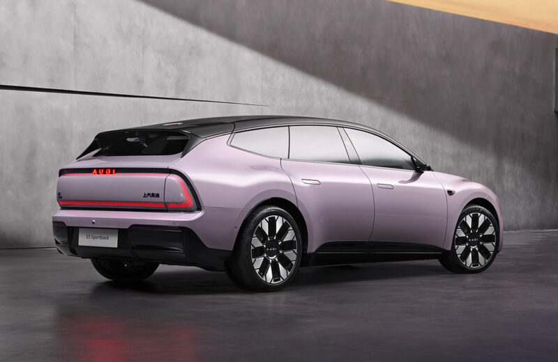 A digitized AUDI E5 Sportback for the digital world of China | VISOR