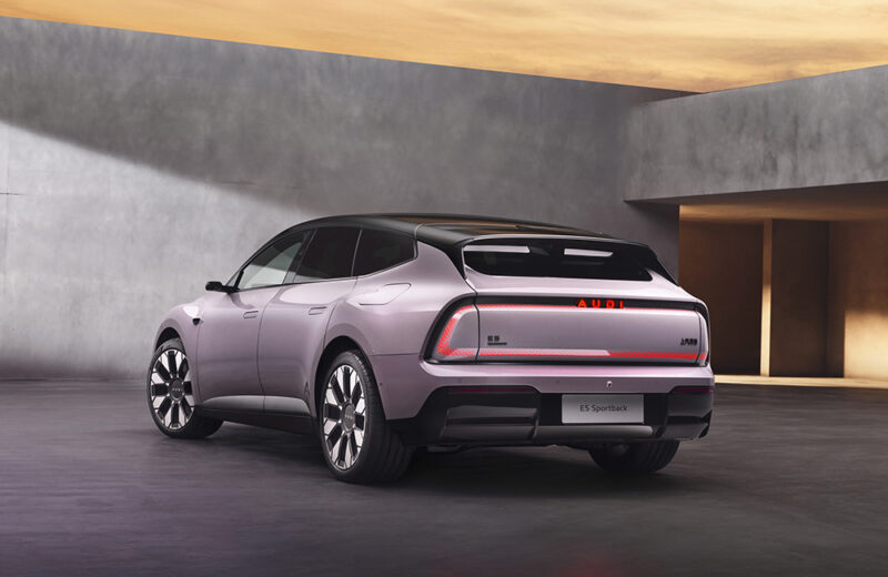 A digitized AUDI E5 Sportback for the digital world of China | VISOR