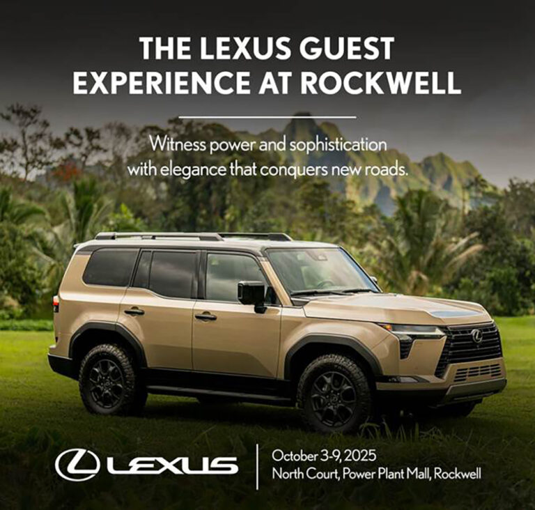 Lexus is bringing luxury to Power Plant Mall this weekend (until ...