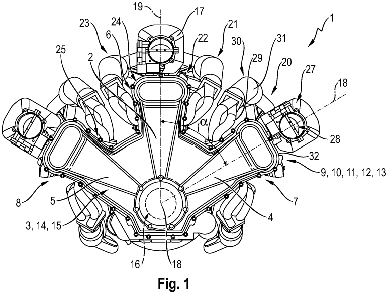Porsche patents a wild new W18 engine with three turbos | VISOR